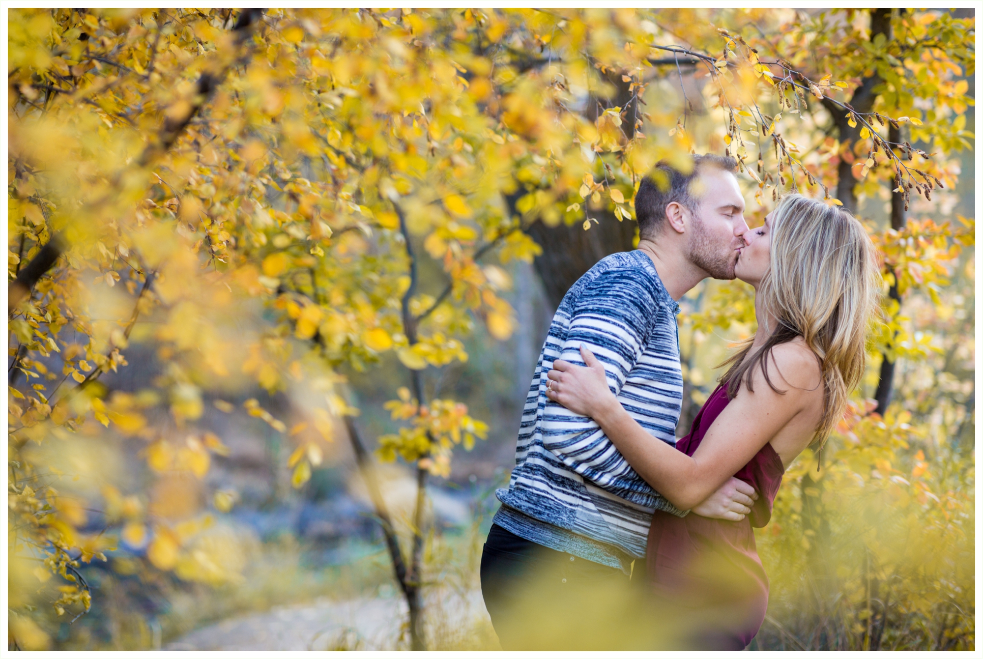 Fall engagement session in CO | KathrynKimPhotographyBlog